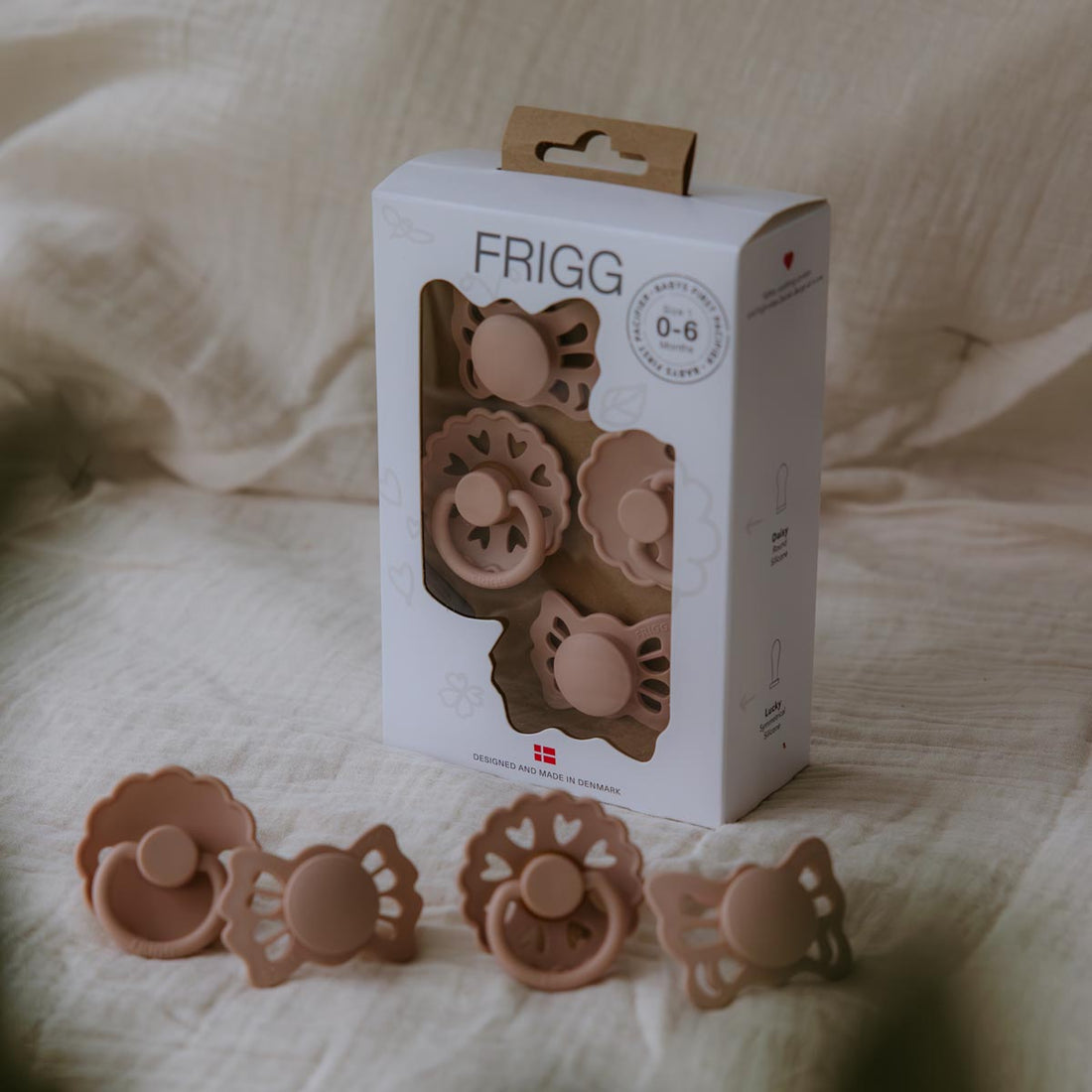 Frigg Baby's First Pacifier in Powder Blue | Children of the Wild