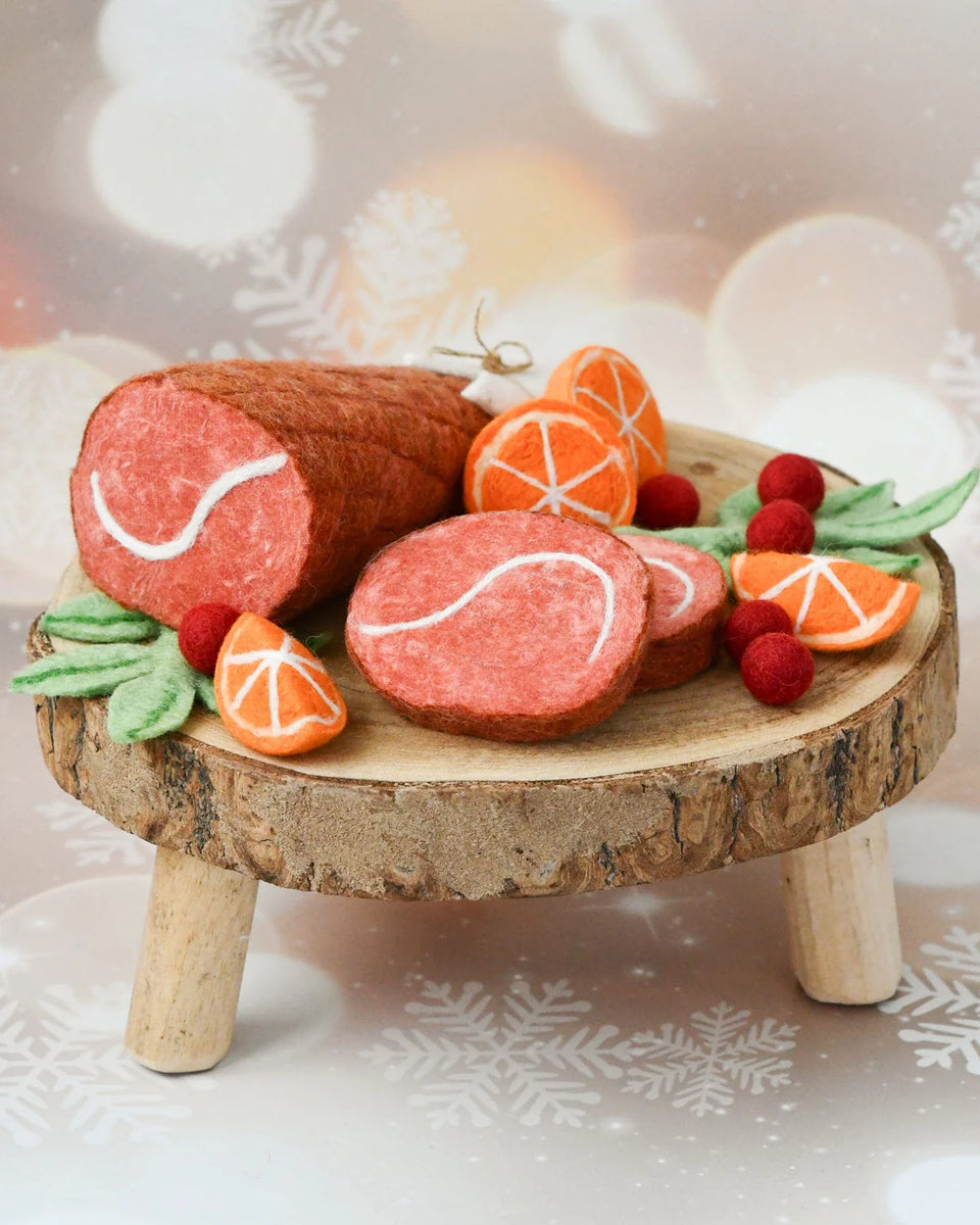 Tara Treasures Felt Ham Feast Set | Children of the Wild