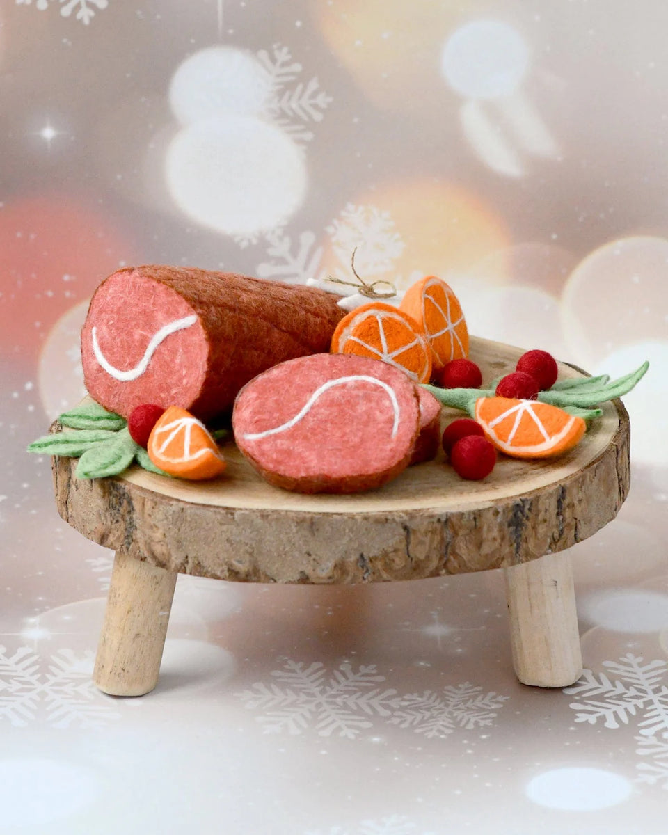 Tara Treasures Felt Ham Feast Set | Children of the Wild