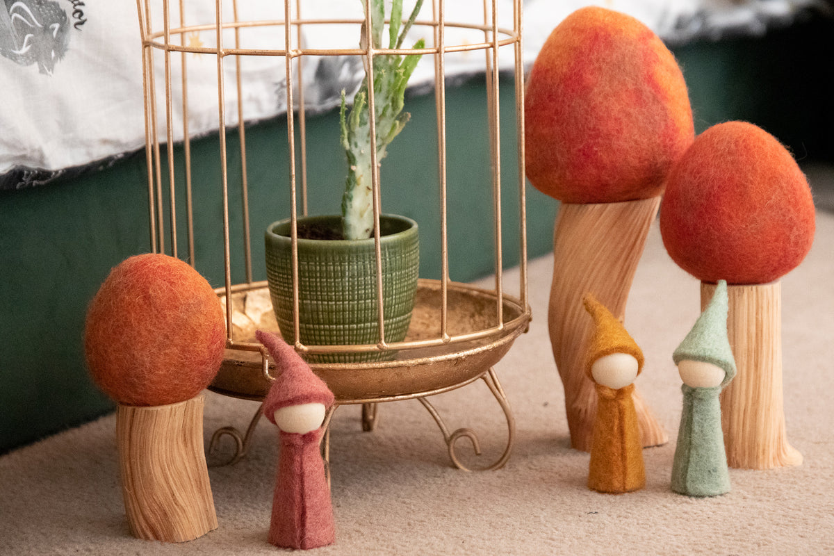 Papoose Gnome in Red | Children of the Wild